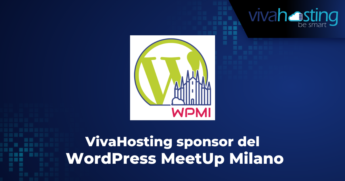 VivaHosting sponsor del WordPress MeetUp Milano